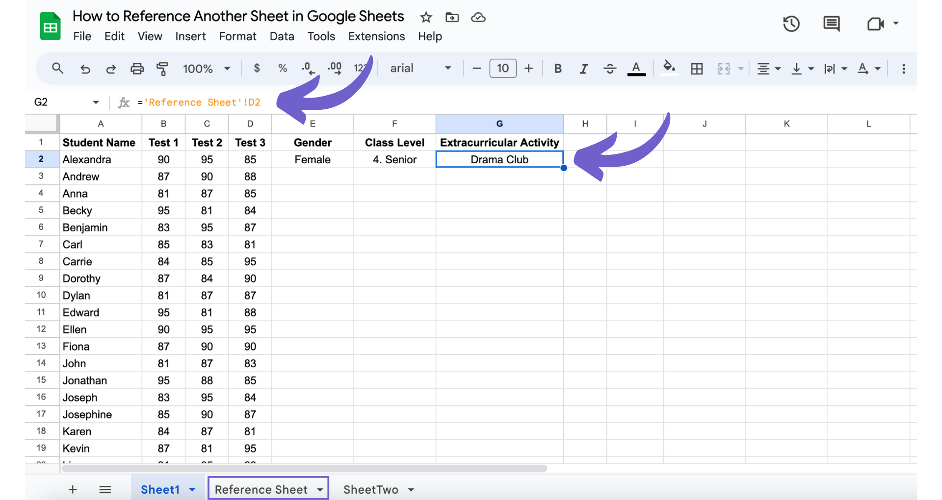 How to Reference Another Sheet in Google Sheets: 3 Steps